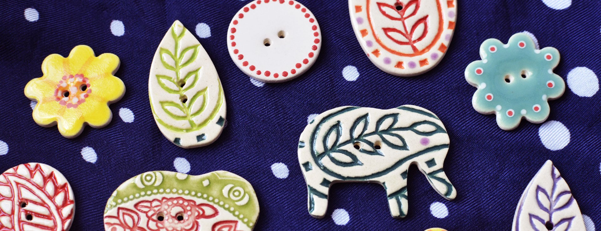 Stockwell Ceramics - Buttons, Jewellery and Decorations Handmade in ...